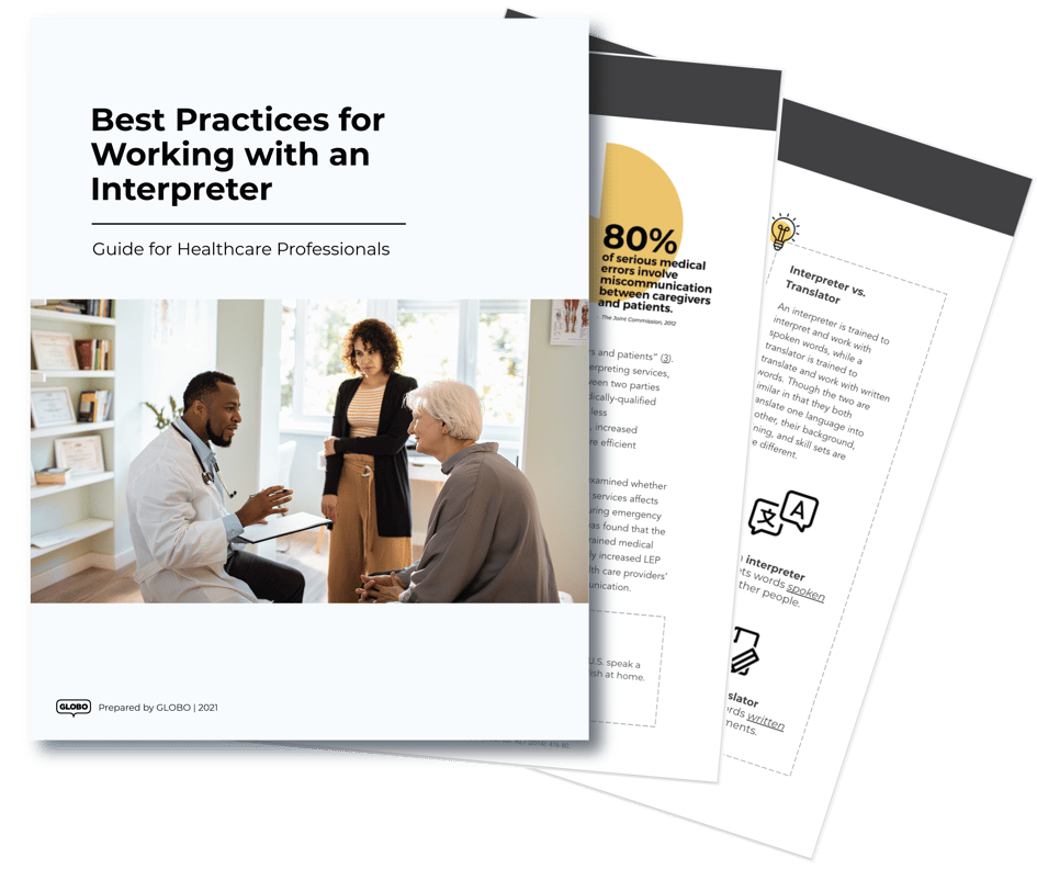 Interpreter Best Practices: Healthcare Professional's Guide