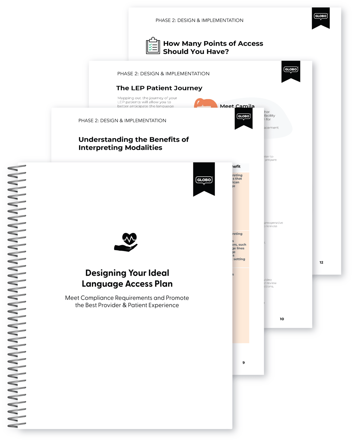 Designing Your Ideal Language Access Plan Workbook by GLOBO